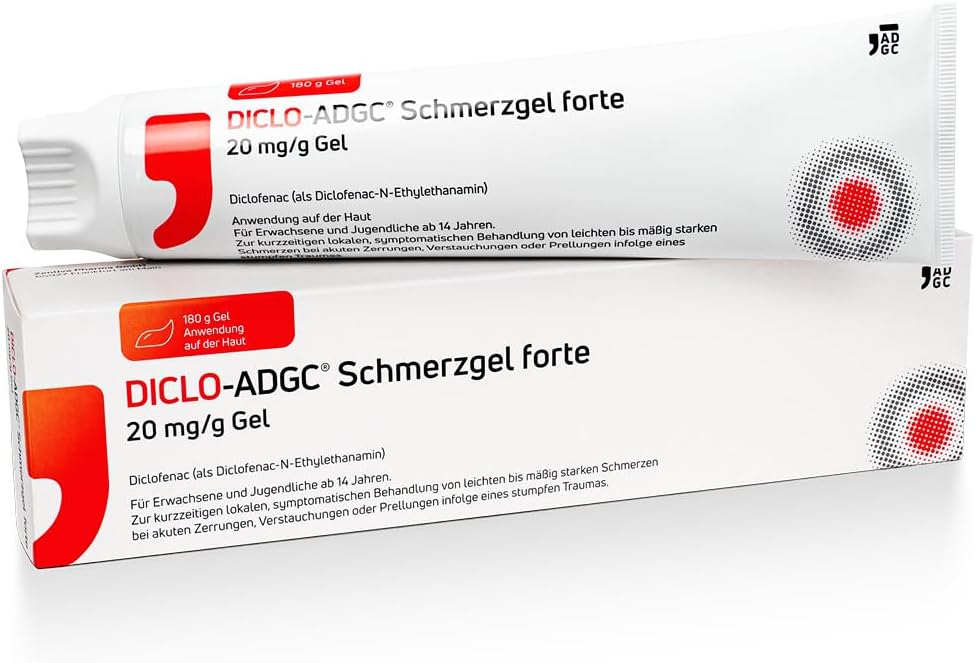 DICLO-ADGC® Schmerzgel forte 180g - effektive Schmerzlinderung ...