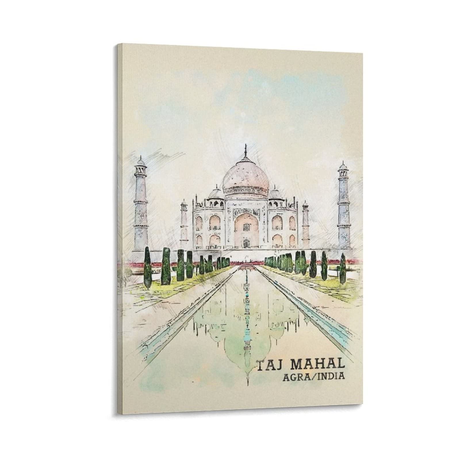 Taj Mahal Interior Art