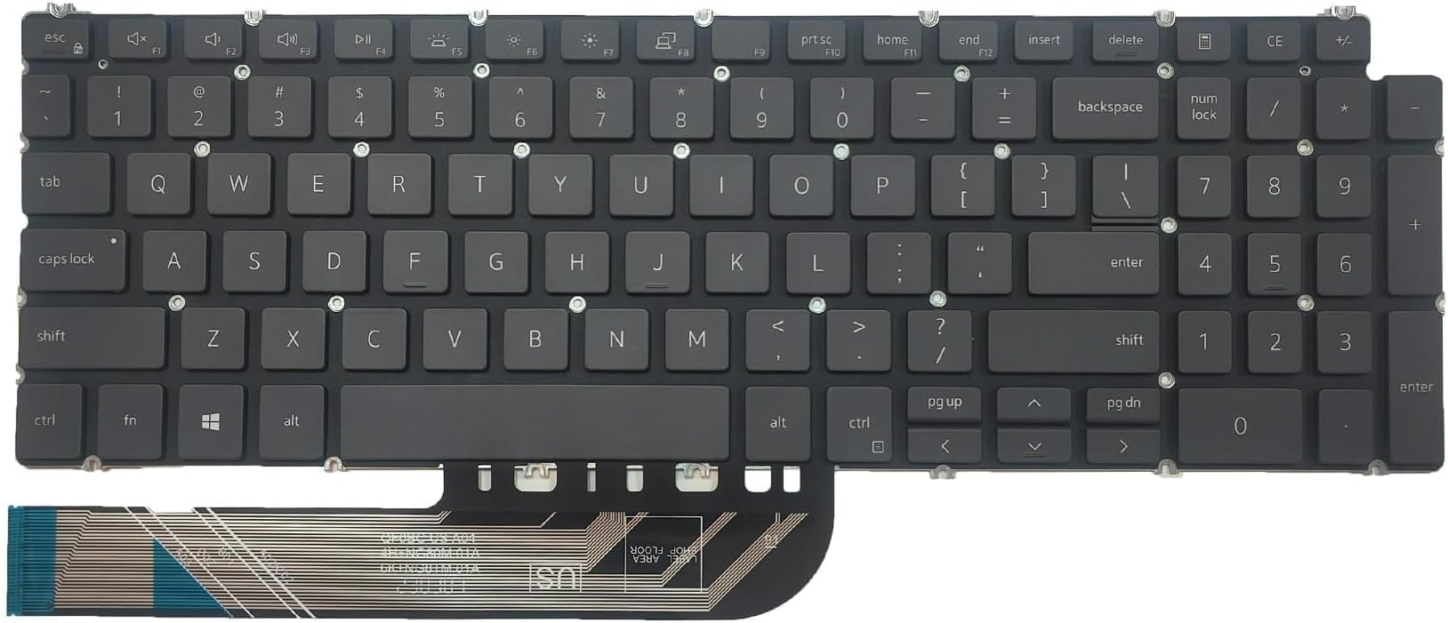 Amazon.com: New Replacement Keyboard for Dell Gaming G7 7588 7590 7790 ...