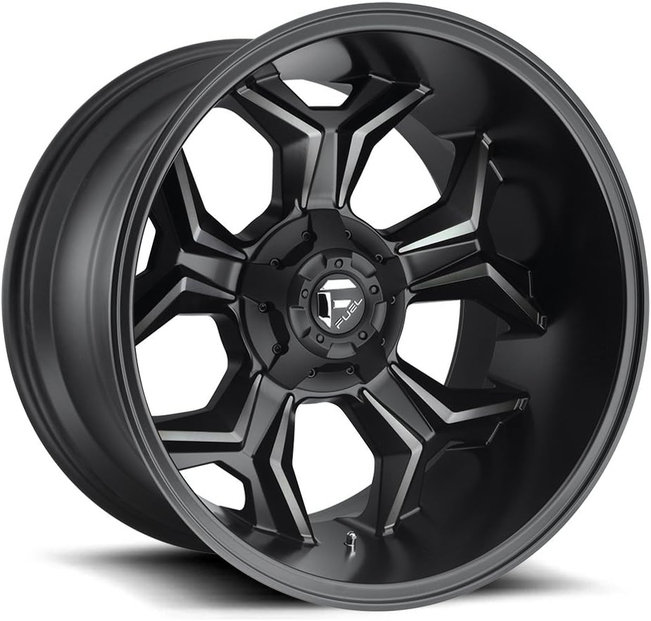 Amazon.com: FUEL Avenger MBT-Matte BLK DDT Wheel with Painted (20 x 10 ...