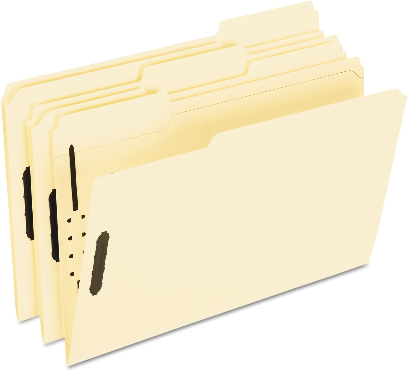 Amazon.com : Universal Reinforced Top Tab Fastener Folders, 0.75 ...