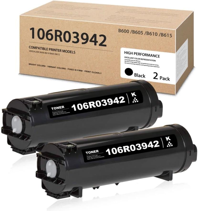 Amazon.com: DOPHEN 2 Pack 106R03942 Ink Black High Capacity - VersaLink ...