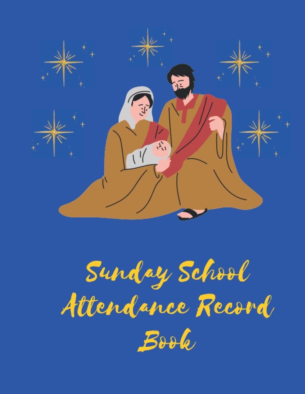 Buy Sunday School Attendance Record Book: Attendance Register Chart ...