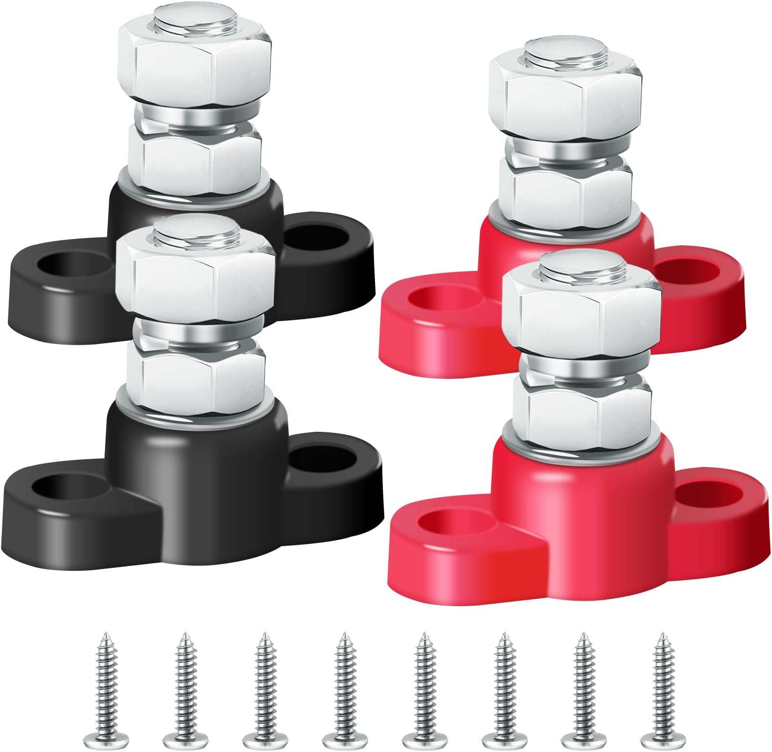 Amazon.com: AICARS 3/8" Single Stud Battery Junction Posts Block Heavy ...