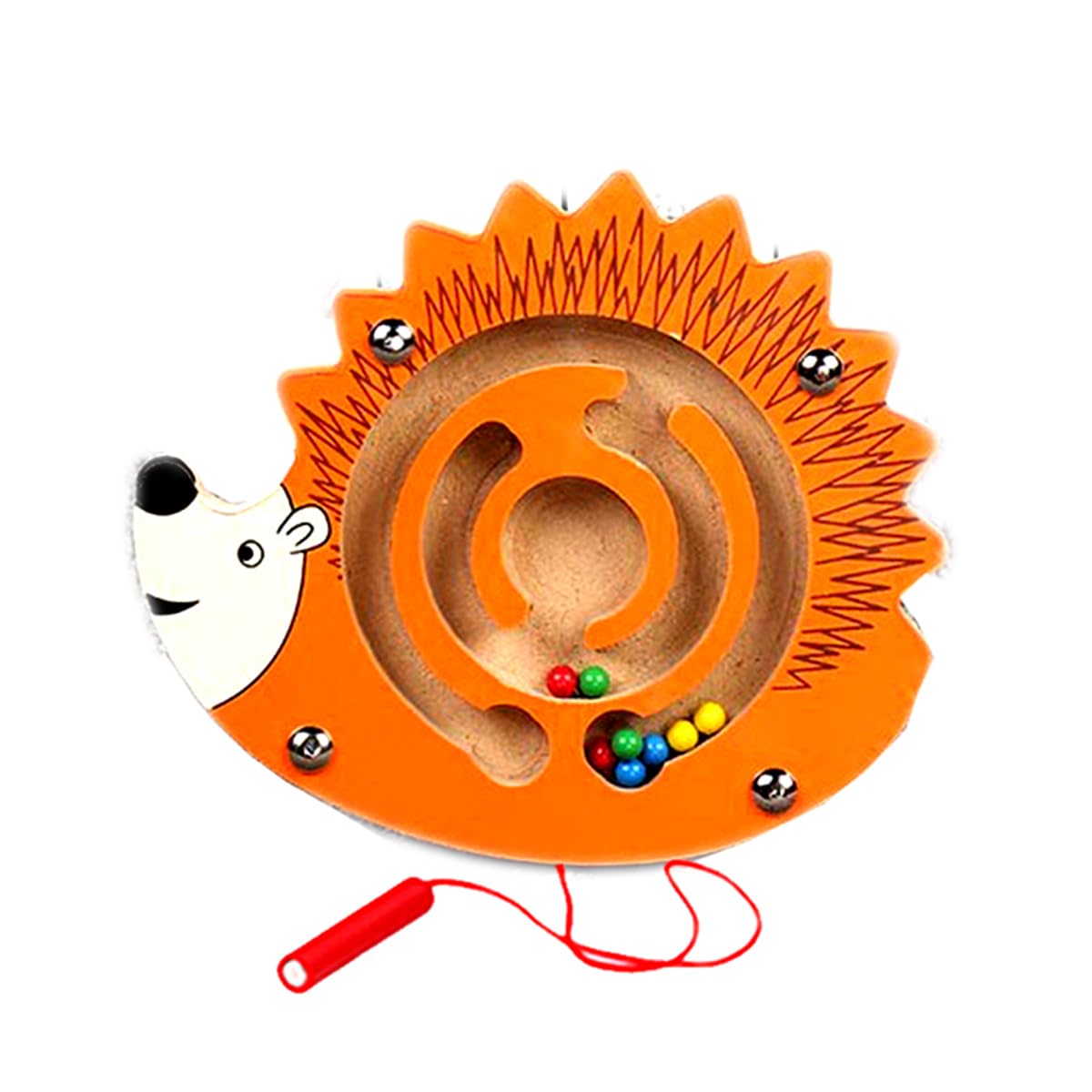 Buy Wooden Maze Toys,1 Pack Maze Puzzle Game Montessori Labyrinth STEM ...