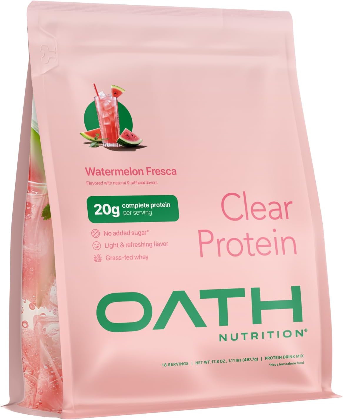 Amazon.com: OATH NUTRITION Whey Protein Powder, Chocolate Brownie, 25 ...