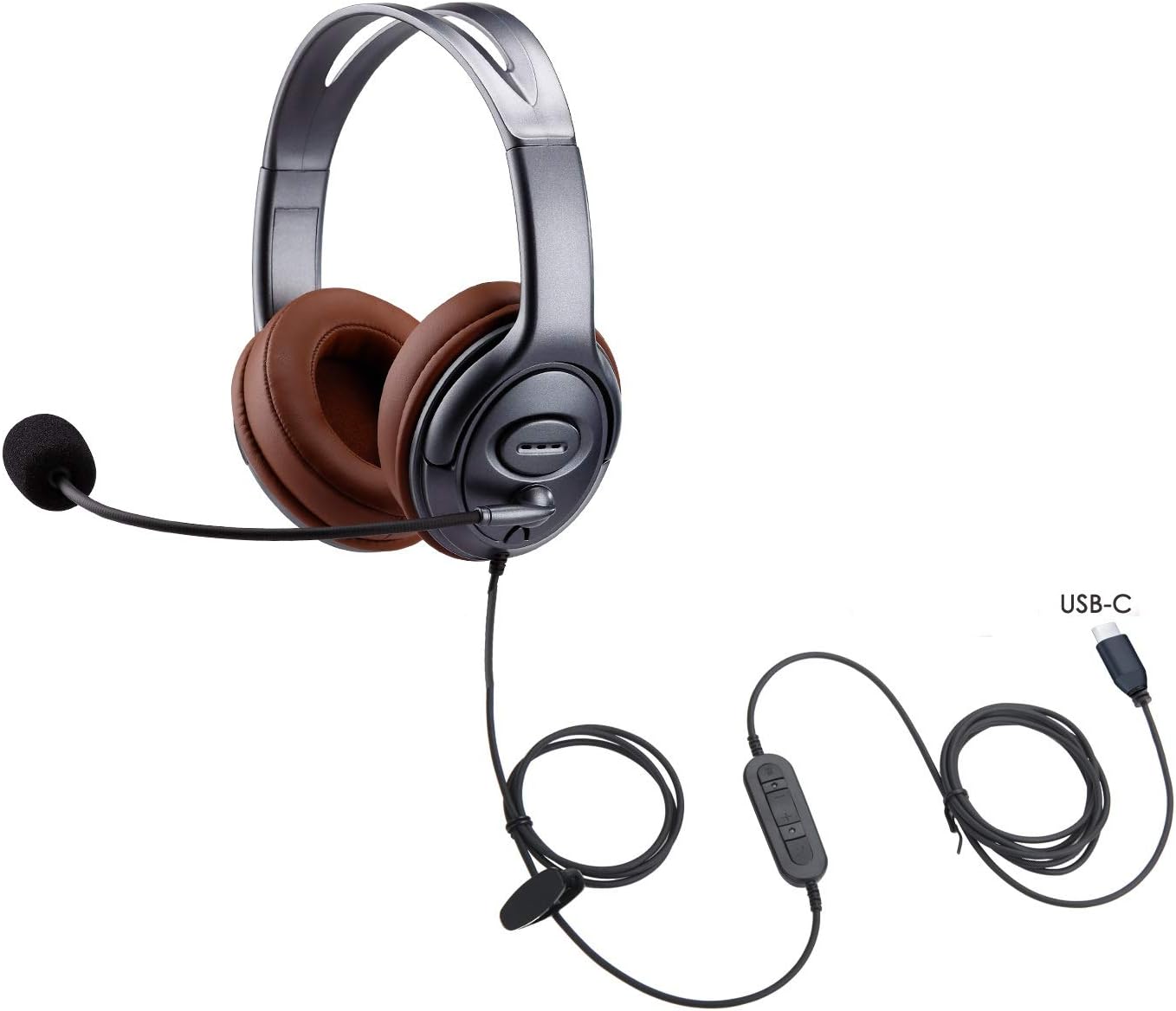 Amazon.com: Emaiker USB Type C Headphones Over Ear Headphone USB C ...