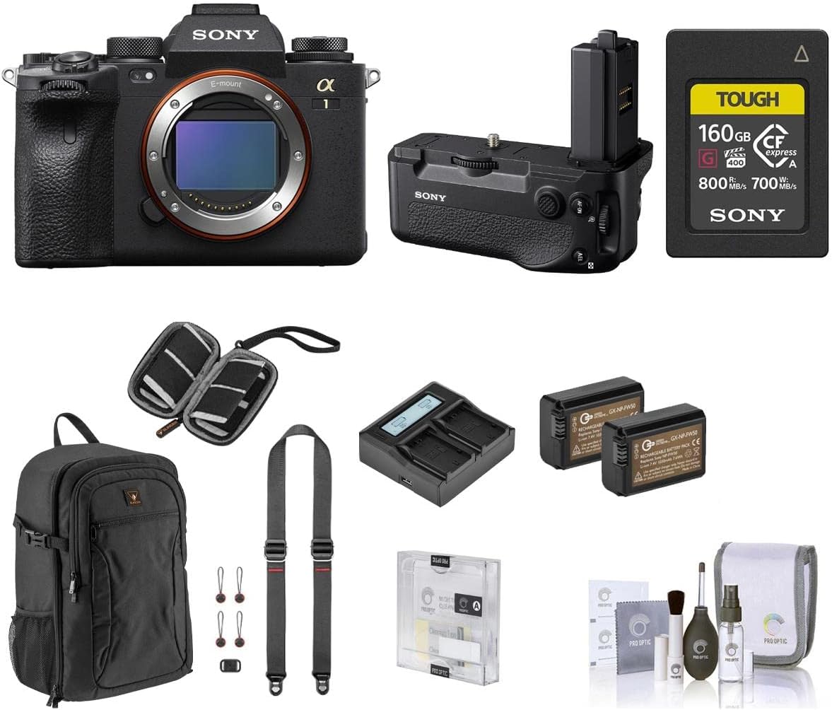 Buy Sony Alpha 1 Mirrorless Digital Camera Bundle with VG-C4EM Vertical ...