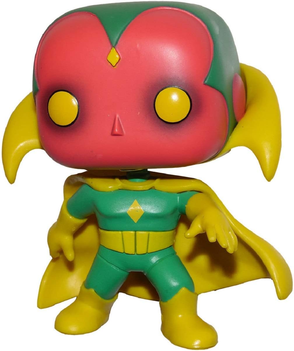 Amazon.com: Funko Pop! Marvel Wandavision 70s Vision Exclusive Figure ...
