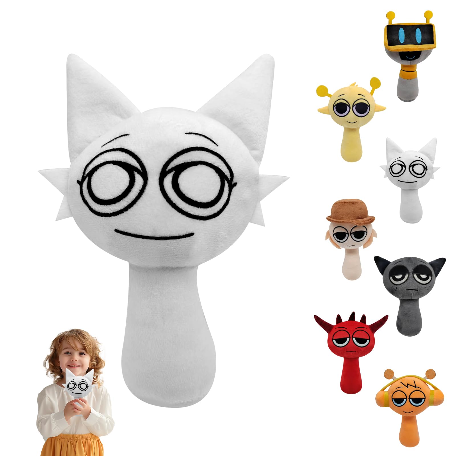 Sprunki Soft Toy 25 Cm Sprunki Wenda Plush Sprunki Plushies ...