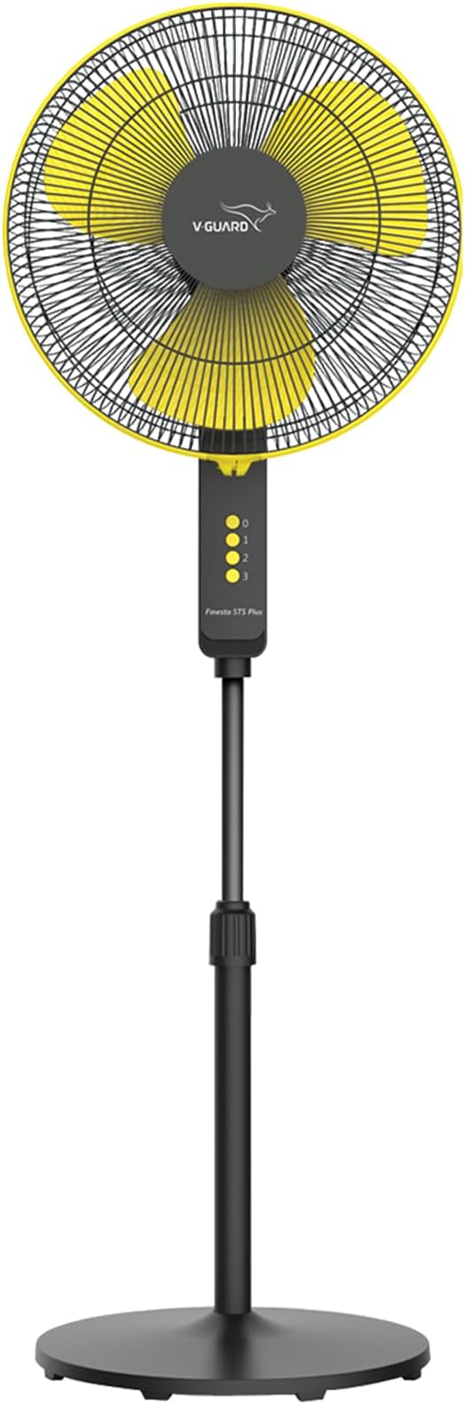 Remi 400 MM Pedestal Fan (PF-400) (BLACK/SILVER) - 54 cm, 1.3 kW, 1700 ...