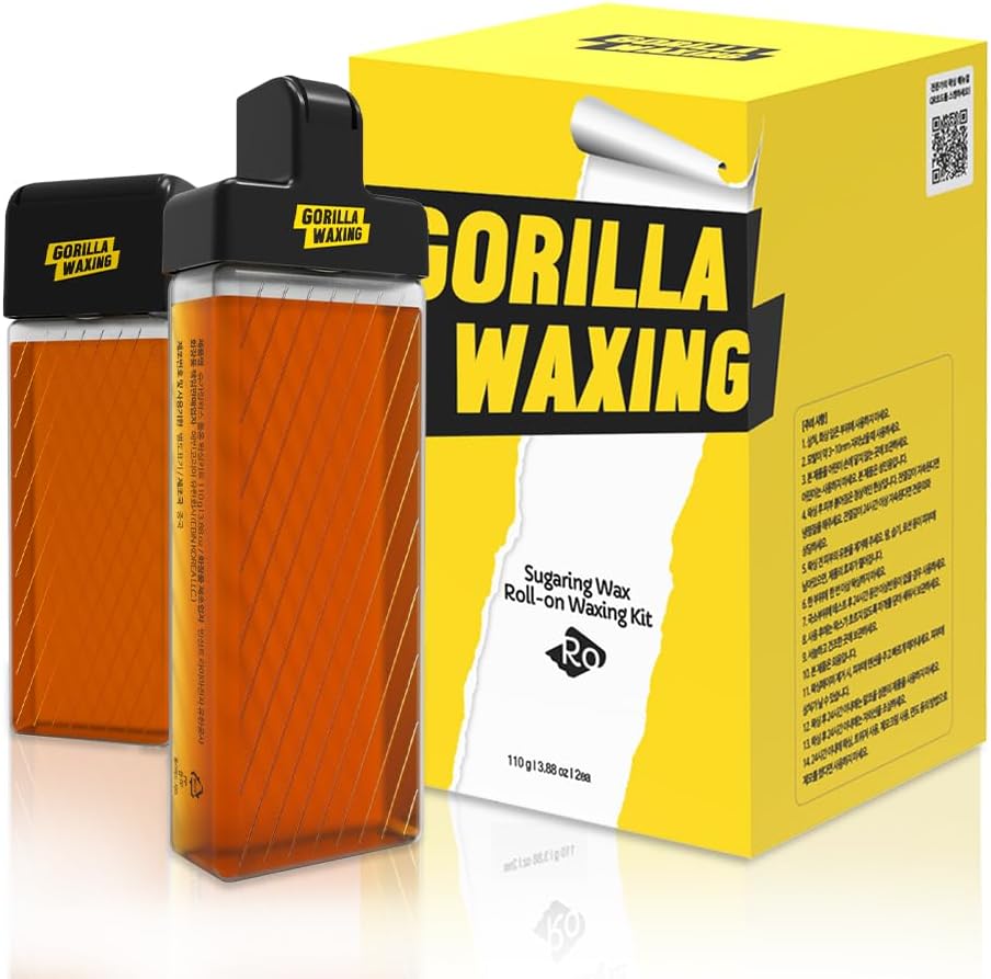 Amazon.com : /Gorilla Waxing/Warmer Free Roll on Wax Kit, Roller Self ...