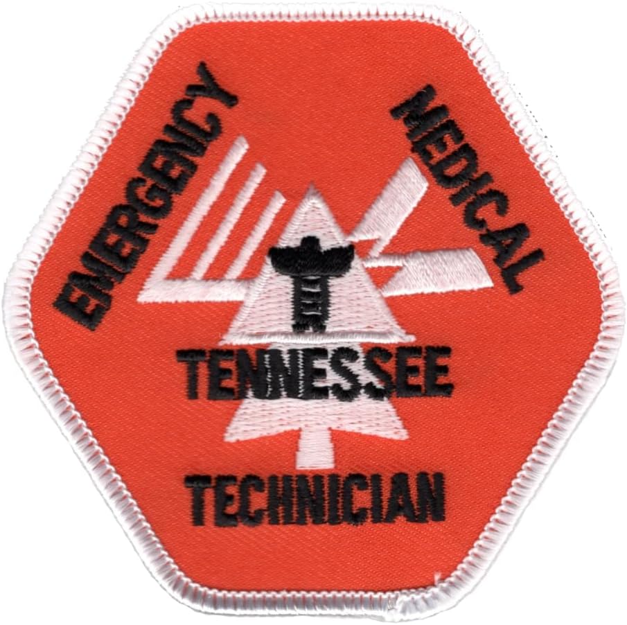 Amazon.com: Tennessee EMT Patch Embroidered TN Emergency Medical ...