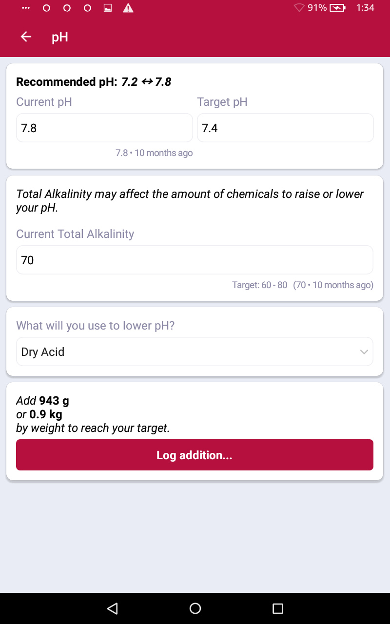 Pool Math by TroubleFreePool - App on Amazon Appstore