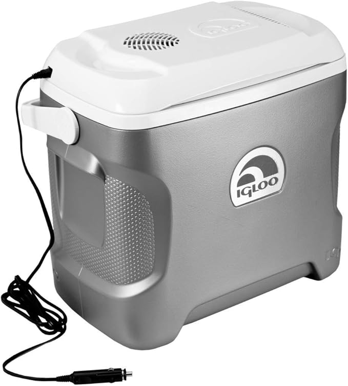 Amazon.com : Igloo Portable 28 Quart Thermoelectric Iceless Cooler ...