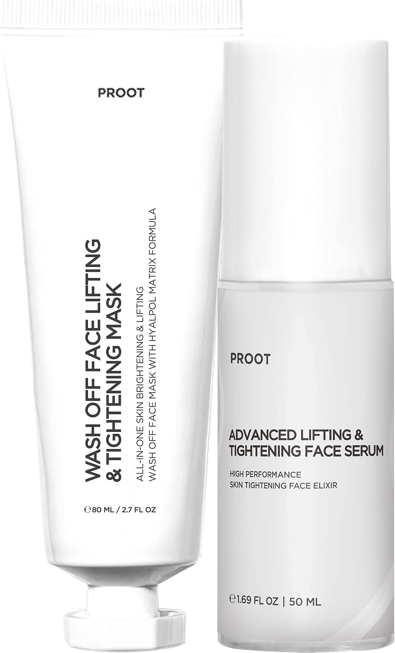 Amazon.com : PROOT Skin Tightening All-In-One Wash Off Face Lifting ...