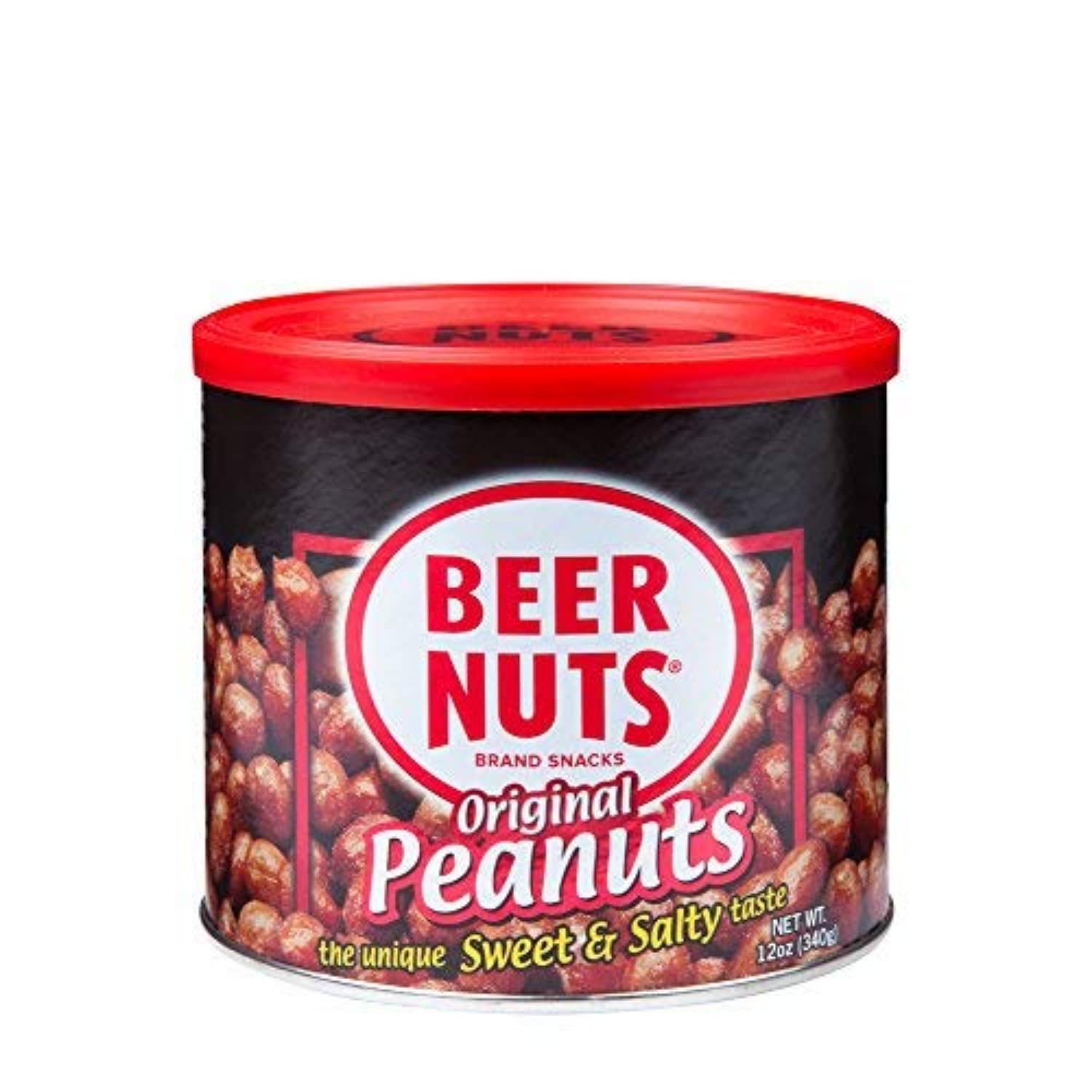 BEER NUTS Original Peanuts - Travel Size Sweet & Salty Bar Nuts ...