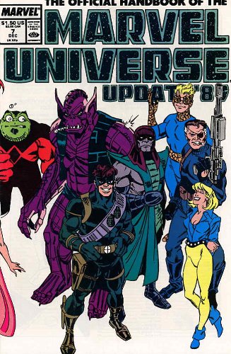 The Official Handbook of the Marvel Universe Update '89 #7 : From Set ...