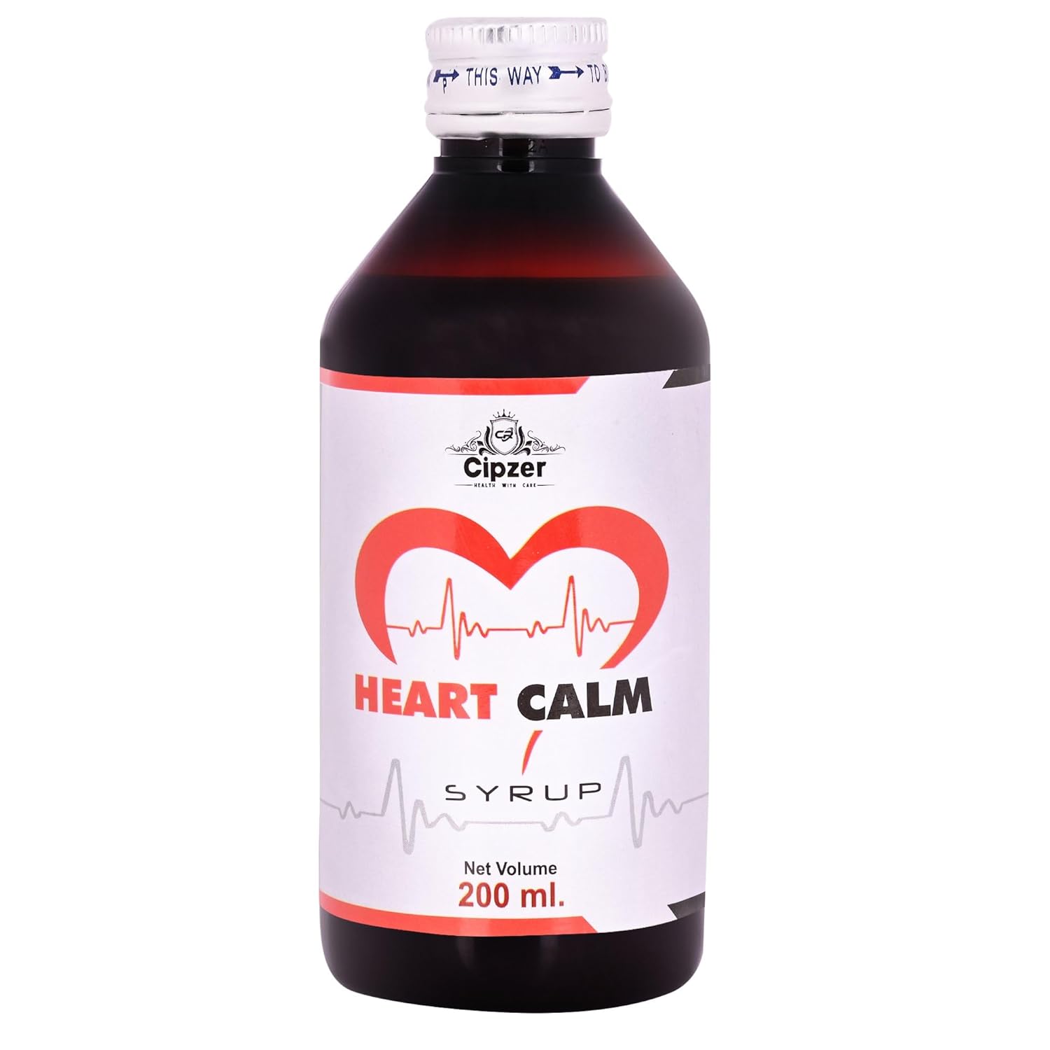 Buy Cipzer Heart Calm Syrup Heart Tonic Control Cholesterol & Blood ...