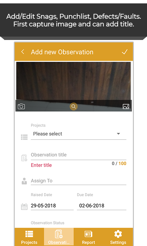 Site Inspection - Construction site auditing, snagging, report site ...