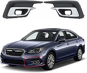Amazon.com: FSHero Riding Front Fog Light Lamp Cover Bezel Trim Fit for ...