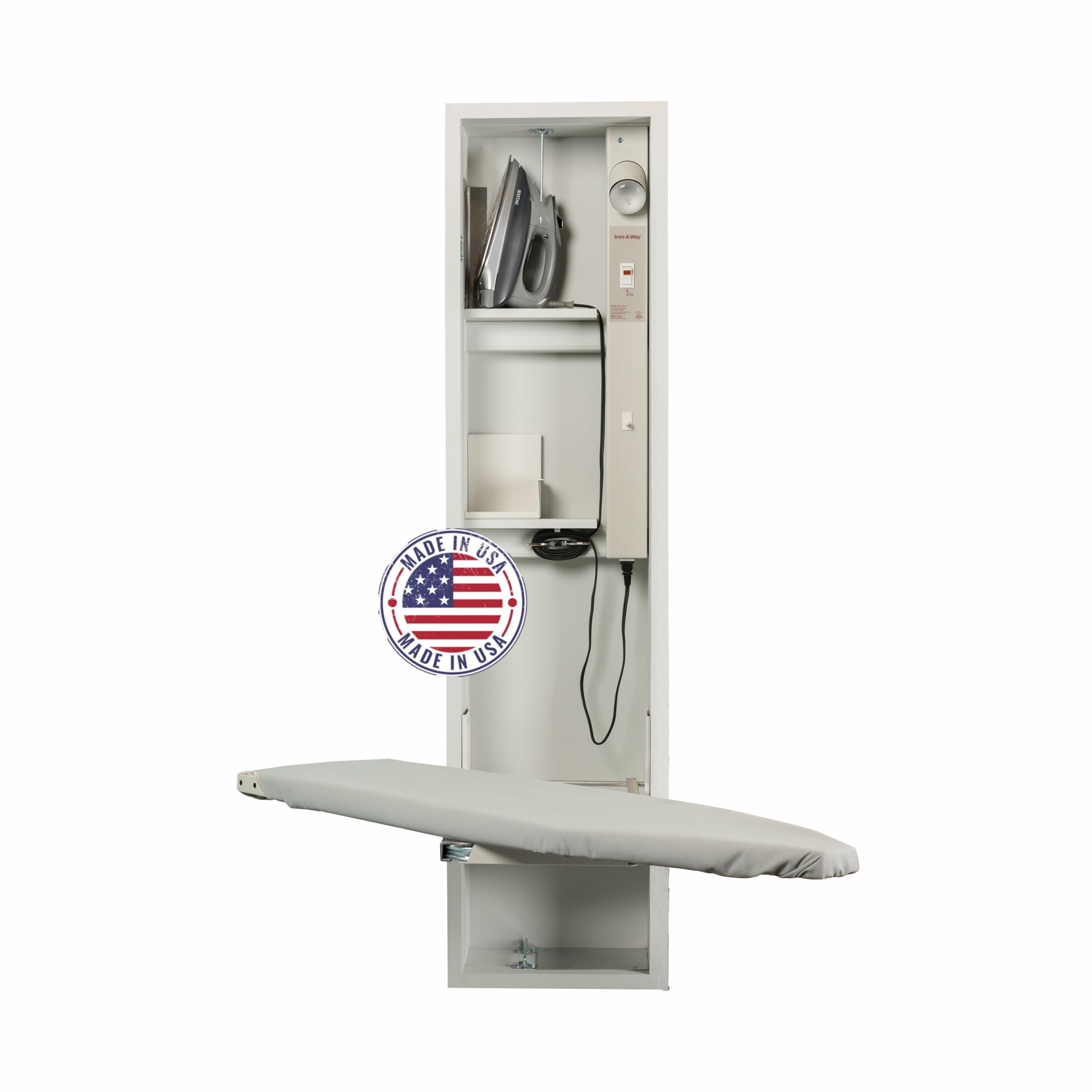 Snapklik.com : Iron-A-WAY Universal Design ADA Built-In Ironing Center