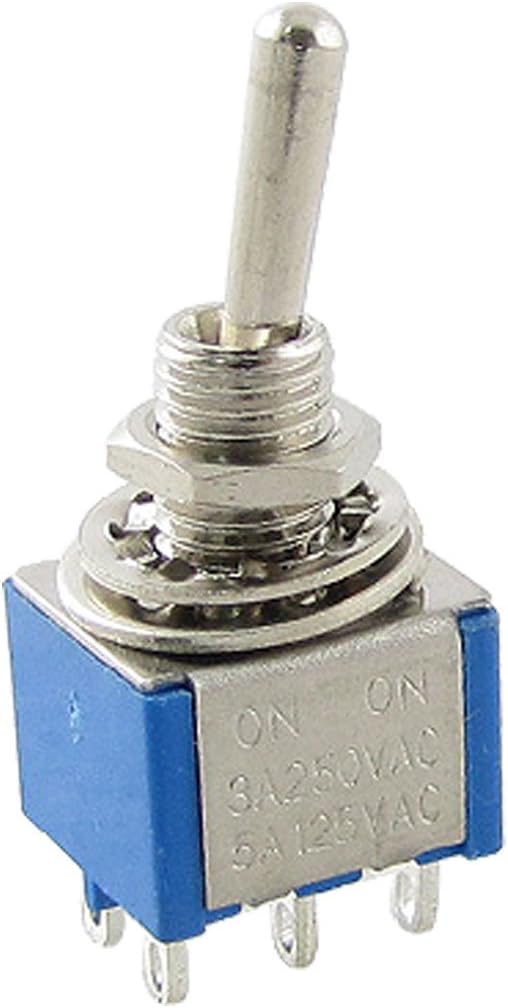 Amazon.com: Qtqgoitem AC 5A/125V 3A/250V 6 Pin DPDT On/On 2 Position ...