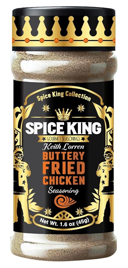Amazon.com : Spice King Buttery Fried Chicken Spice Poultry Seasoning ...
