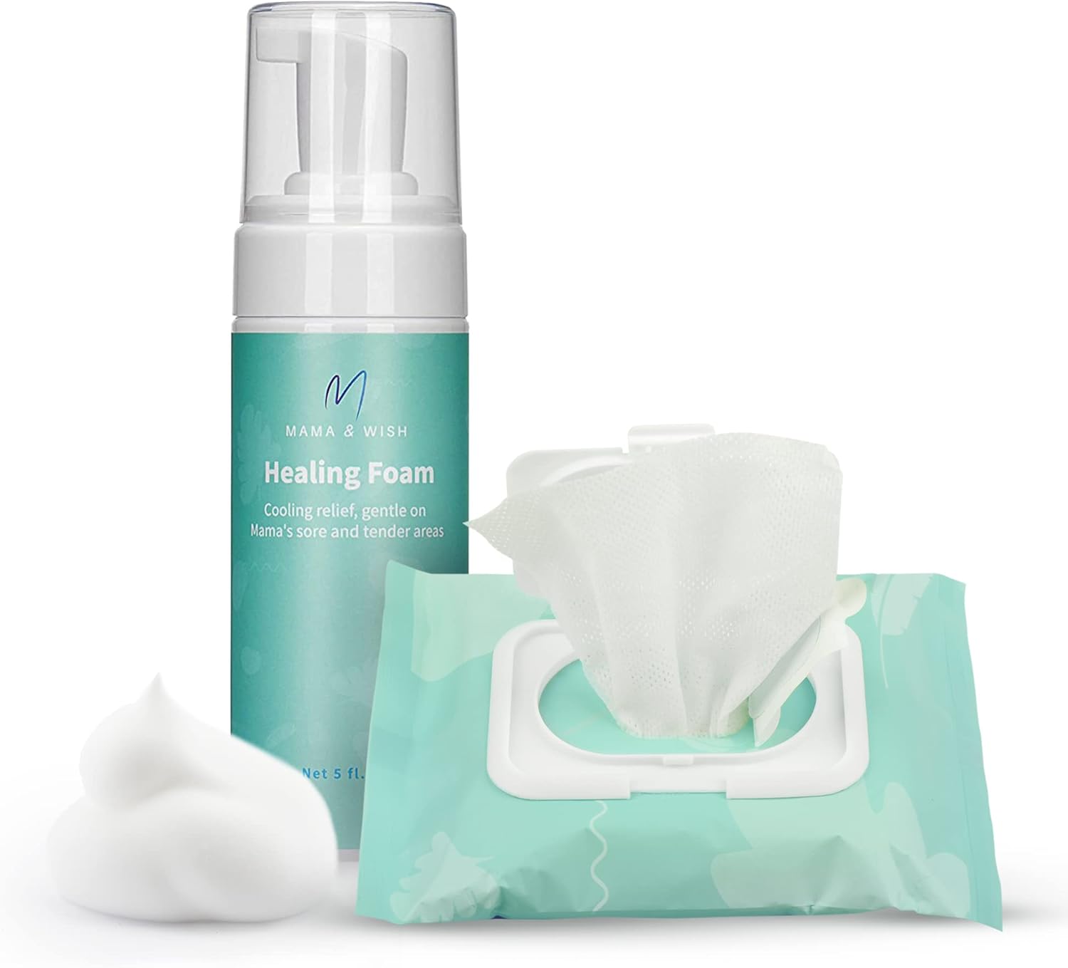 Amazon.com : Mama & Wish Witch Hazel Foam and Pad Liners Bundle ...