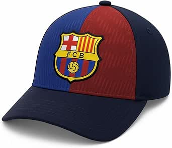 Amazon.com: FC Barcelona Cap, Barça Original Colors Adult. Soccer Cap ...