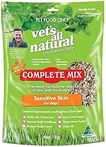 Vets All Natural Complete Mix Sensitive Skin 1Kg : Amazon.com.au: Pet ...