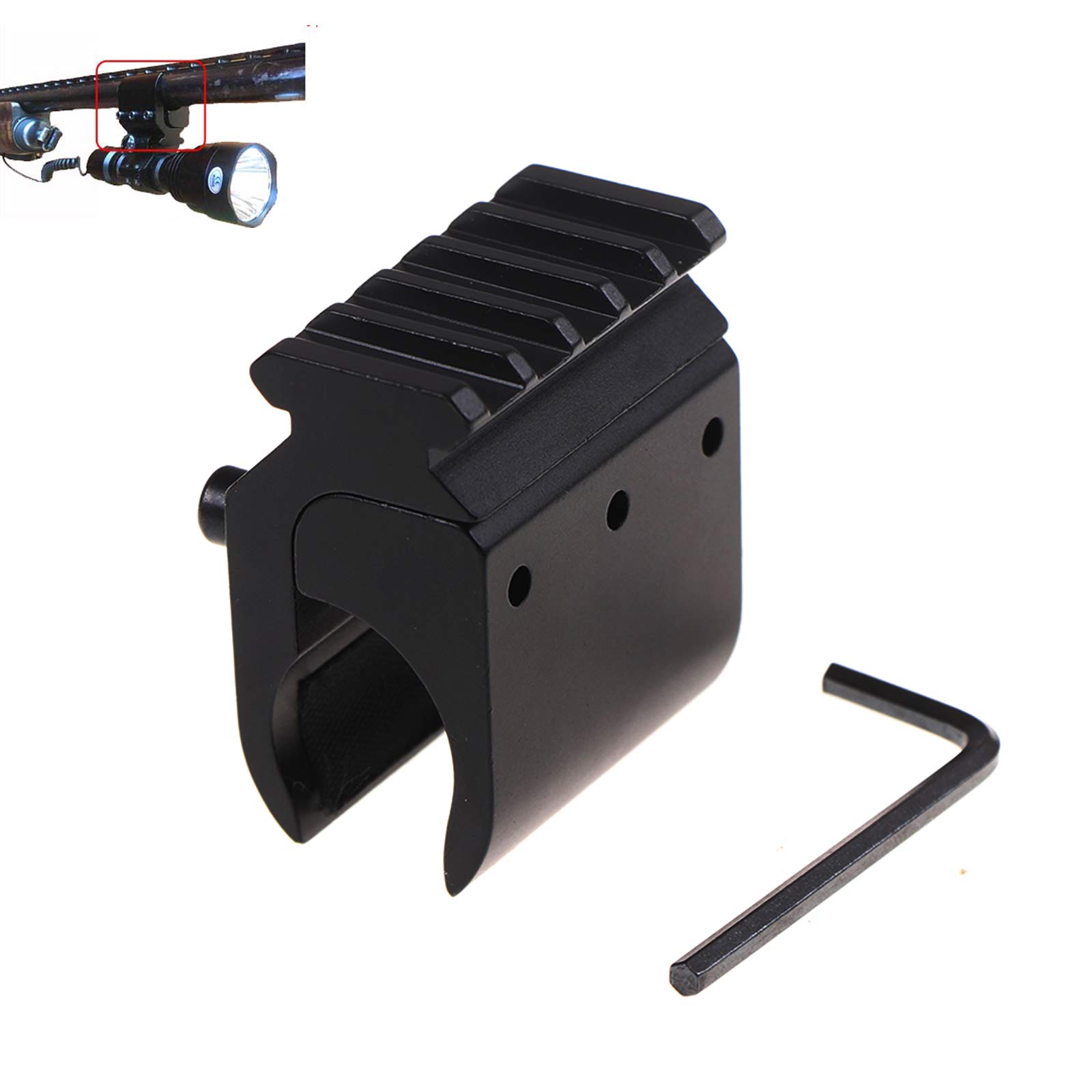 Amazon.com: Universal 21mm Weaver Picatinny Rail Base Adapter Converter ...