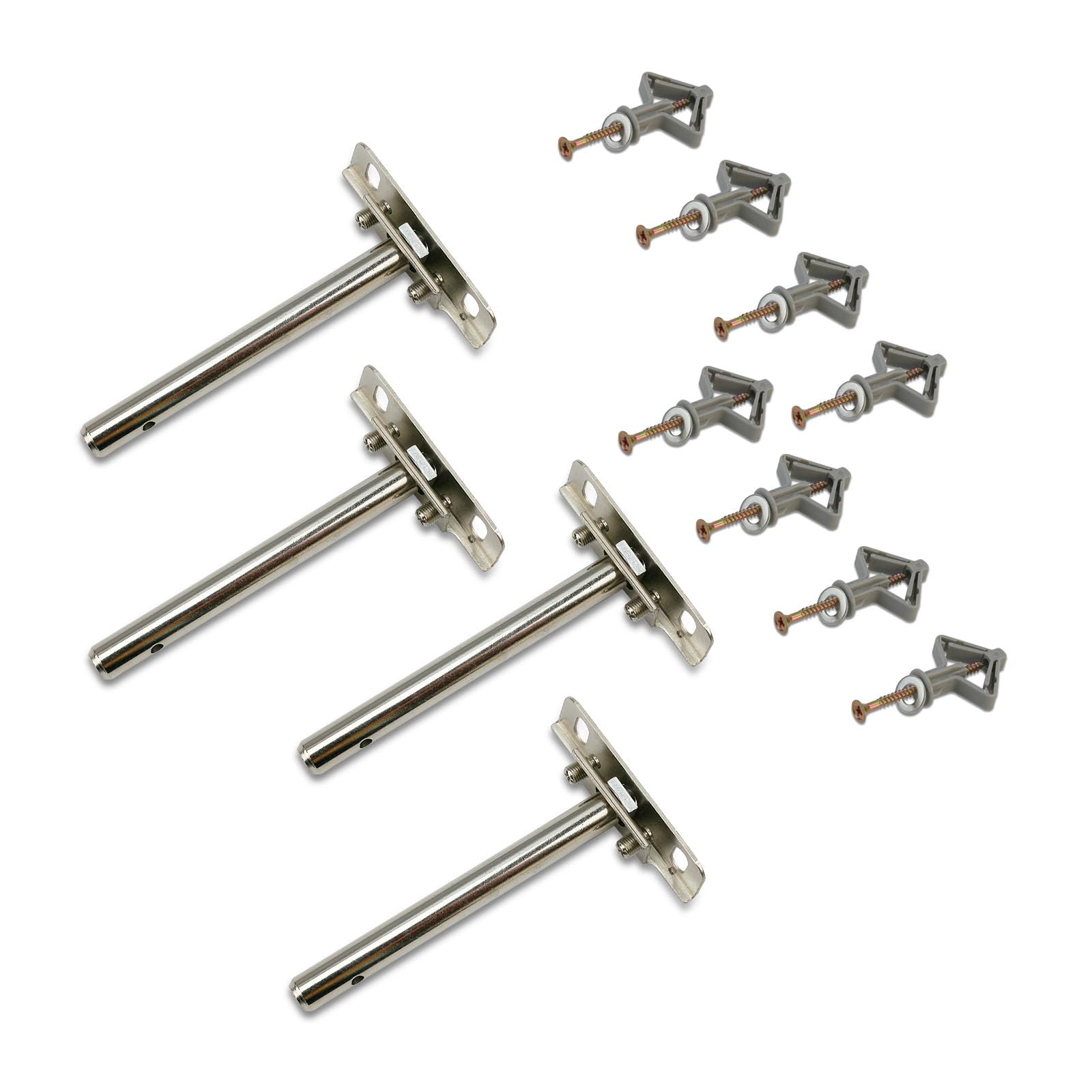 Amazon.com: JOYOKYOPK 4 Packs Adjustable Invisible Shelf Mount Blind ...