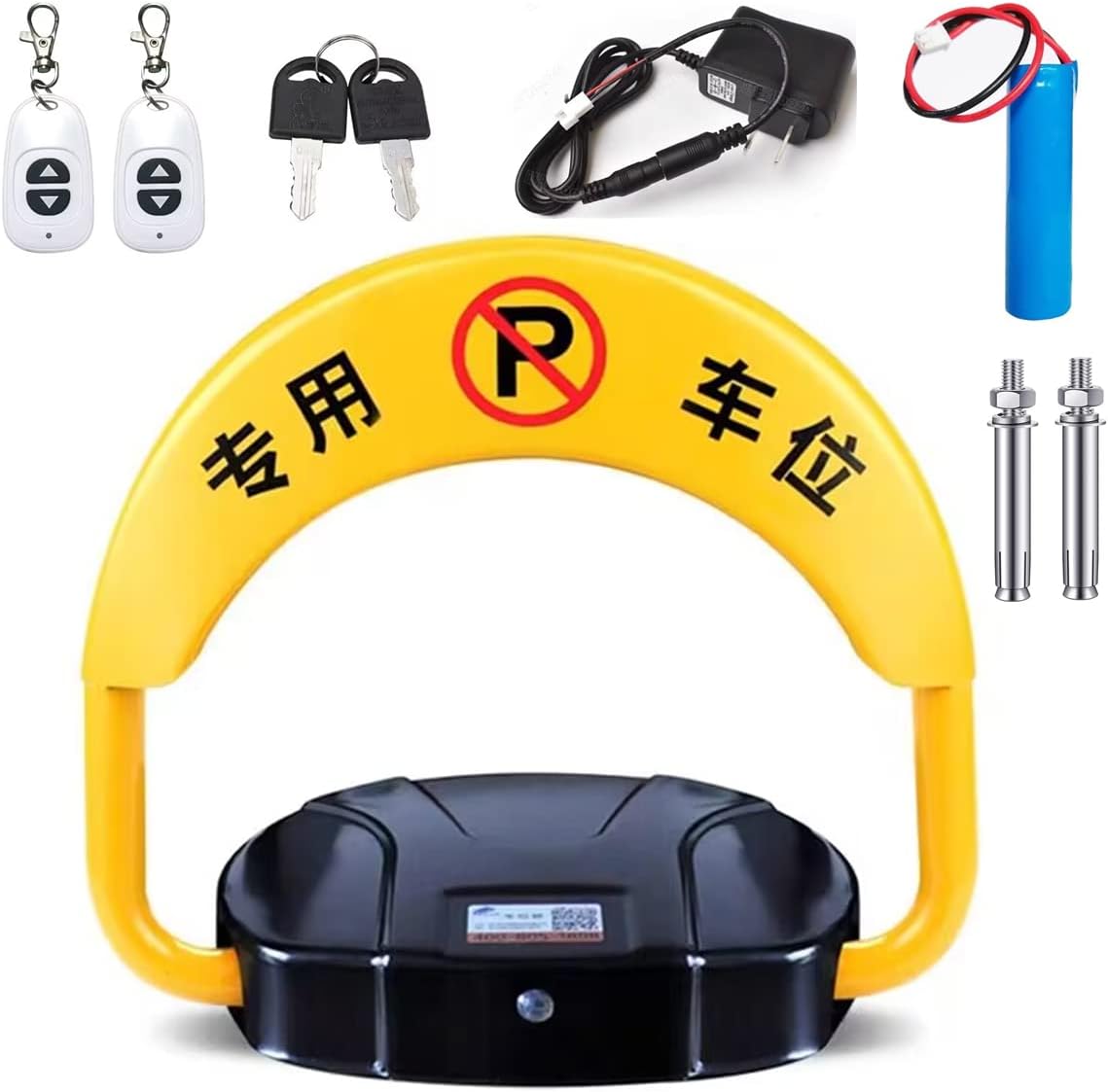 GOYUWEN Remote Control Parking LockCarport Auto Space Stall Barrier ...