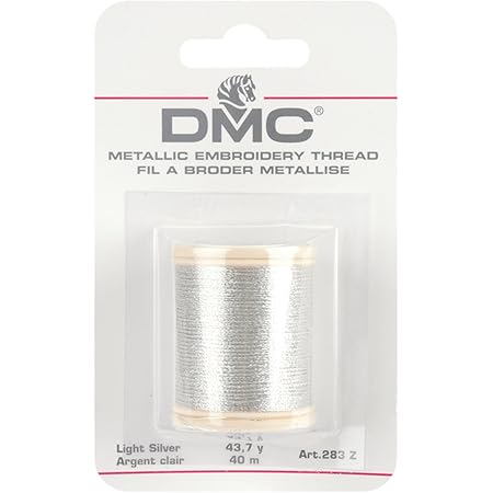 Amazon.com: DMC Metallic Embroidery Thread 43.7 yards-Gold