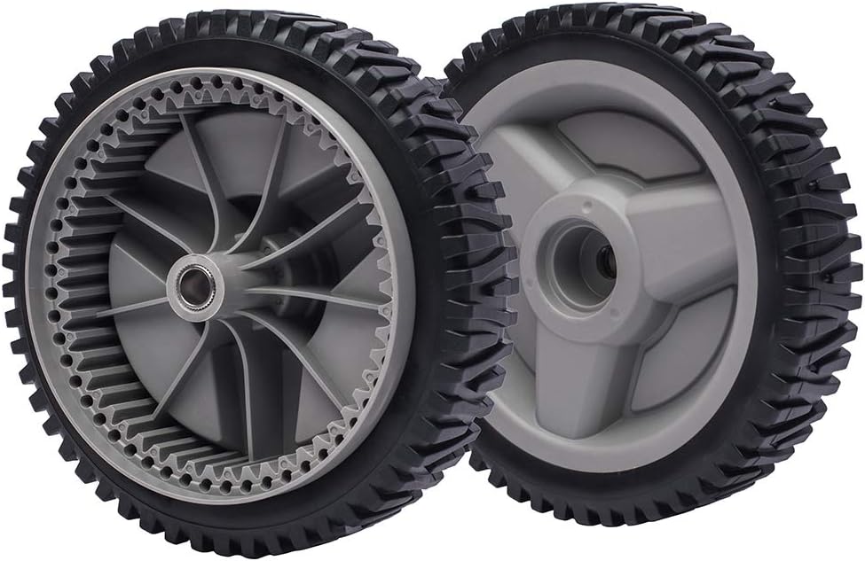 Amazon.com : 2 Pack Front Drive Wheels for Husqvarna AYP Craftsman ...