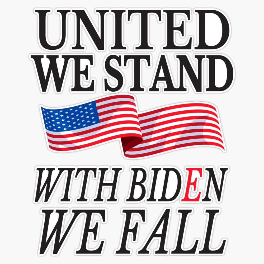 Amazon.com - United We Stand with Biden We Fall Anti Biden Republican ...