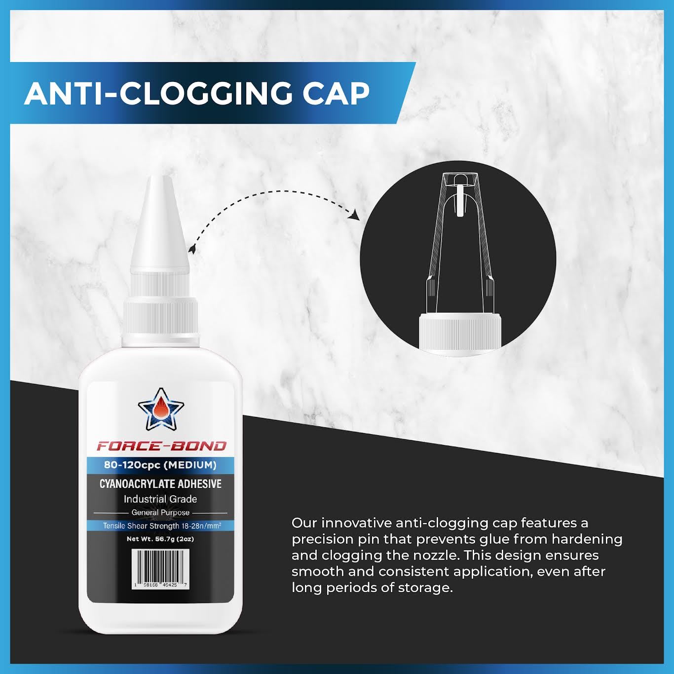 Snapklik.com : Force-Bond Industrial Super Glue Medium Viscosity Fast ...