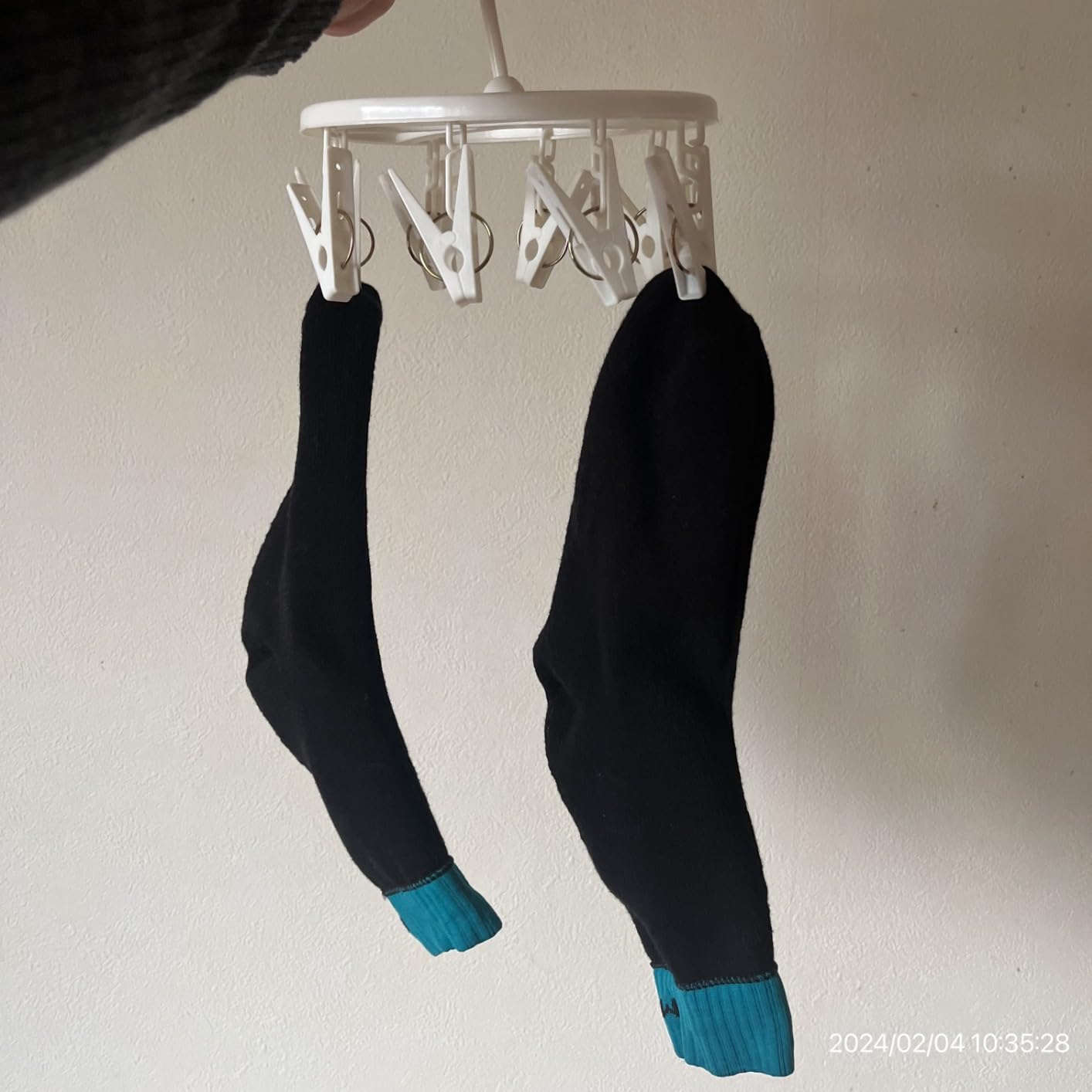 Amazon.co.jp: [デックスシェル] 防水ソックス 防水靴下 完全防水・通気 保温 ハイキング 釣り キャンプ アウトドア ユニセックス DS642 Jet Black Blue ...