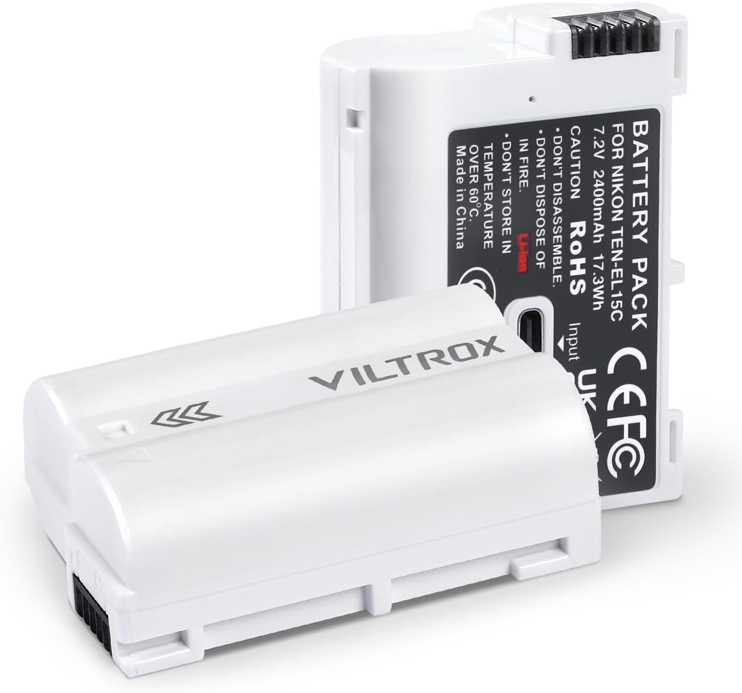 Amazon.com : BM Premium EN-EL15C High Capacity Battery for Nikon Zf, Z5 ...