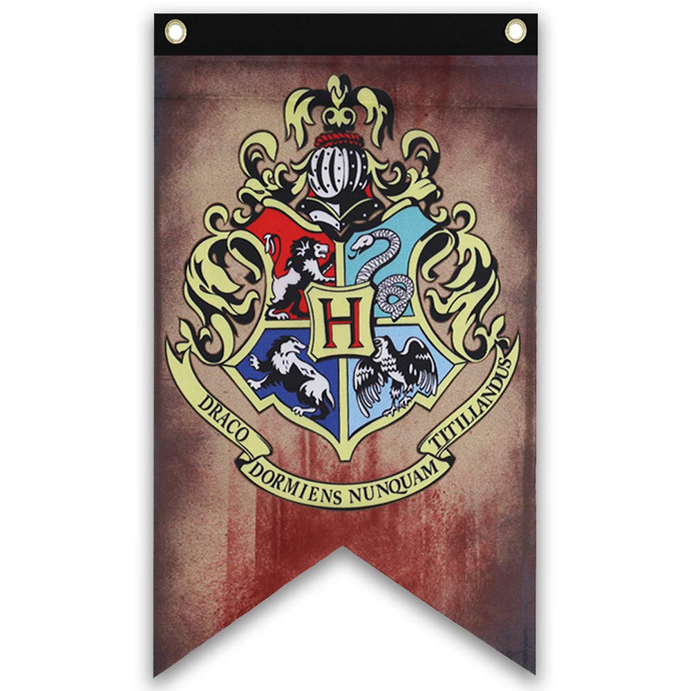 Harry Potter Hogwarts House Banners Wall Flag Perfect Indoor Outdoor ...