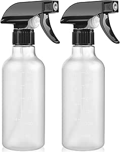 Amazon.com: Spray Bottles 2 Pack, 10 Oz, Mist & Stream, Heavy Duty Spraying Empty Water Sprayer ...