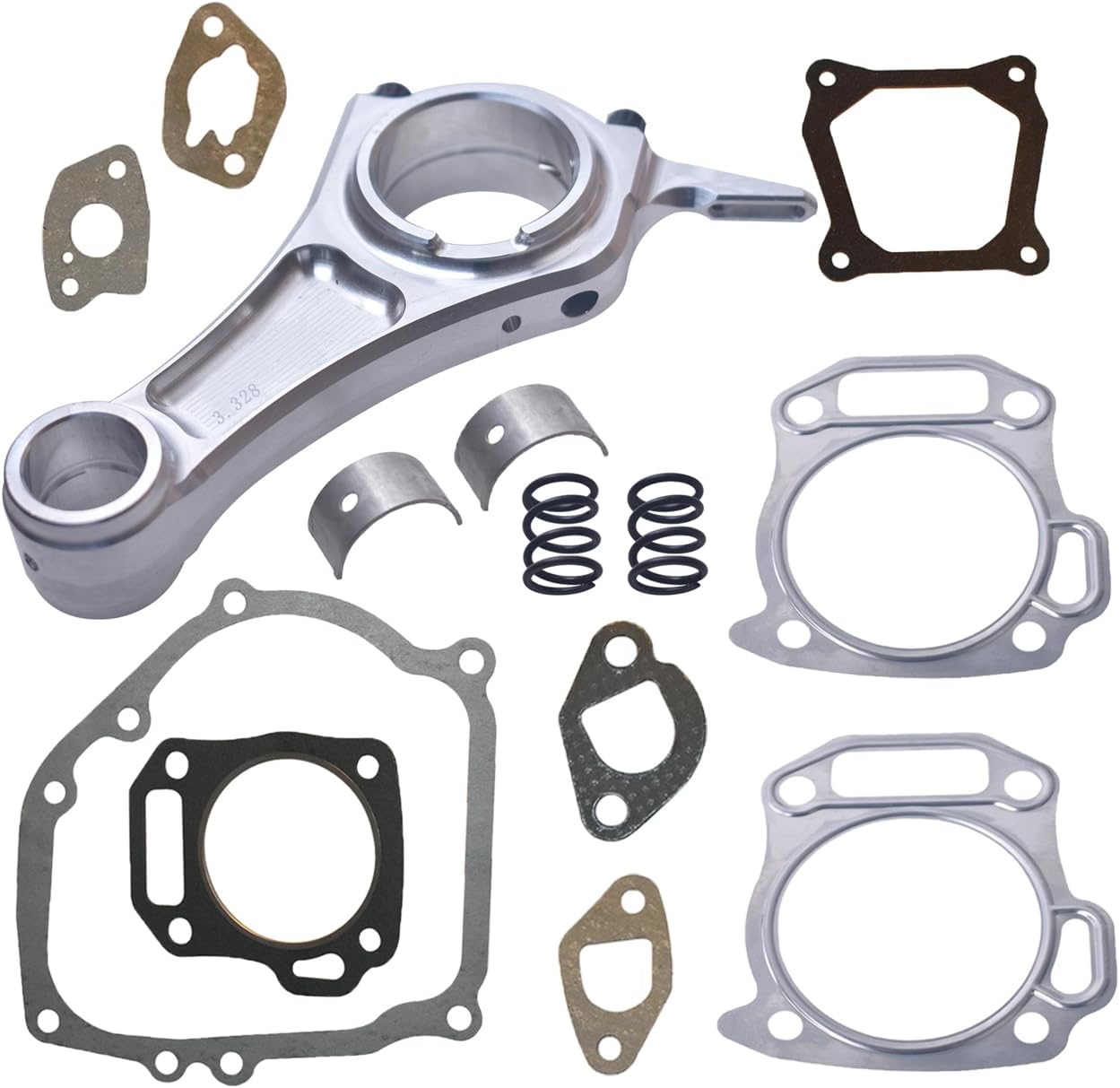 Amazon.com: BUHNSS Billet Aluminum Connecting Rod (3.328"+.020) For ...