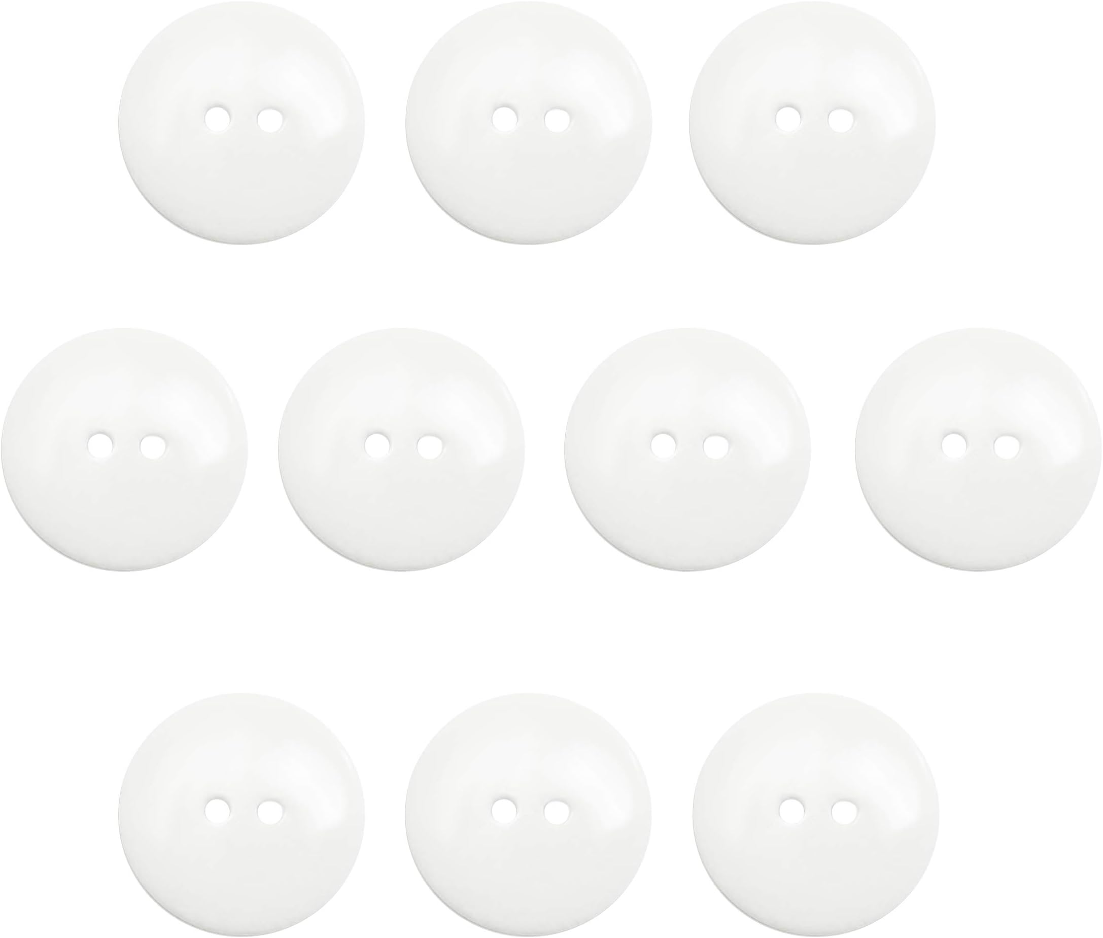 Amazon.com: Wooden Buttons 9mm(3/8 Inch) 4 Hole 100 Pieces - Matt Color ...