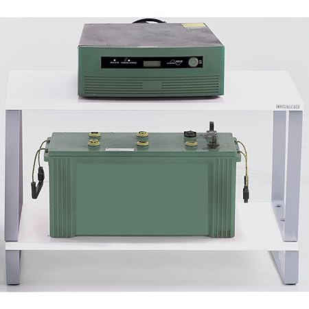 InvisibleBed 2-Tier Inverter Stand for Home and Office –UPS Stand ...