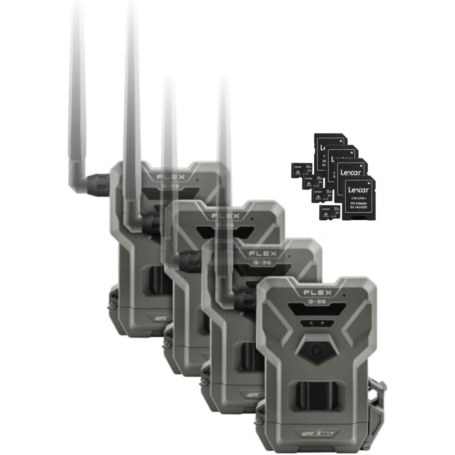 Amazon.com: SPYPOINT Flex G-36 Cellular Trail Camera, 36MP Photos and ...