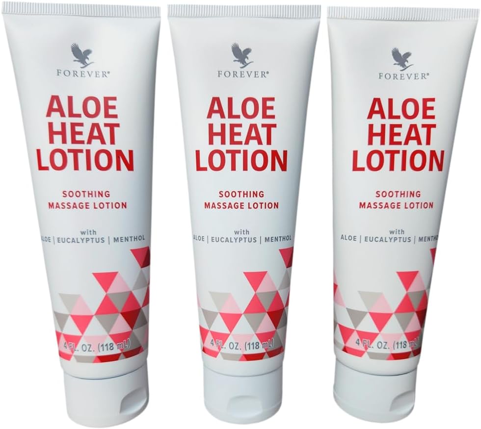 Amazon.com : Forever Living - Forever Aloe Heat Lotion with Menthol ...
