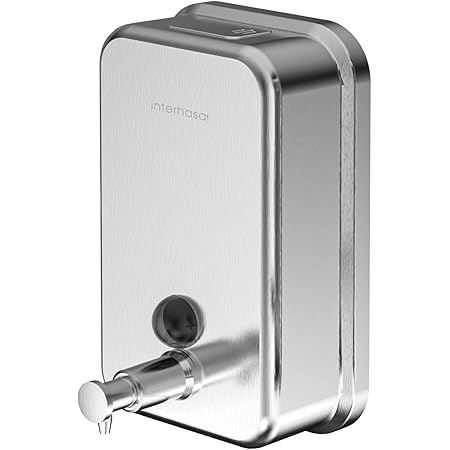 Amazon.com: Commercial Soap Dispenser Wall Mount - Stainless Steel Wall ...