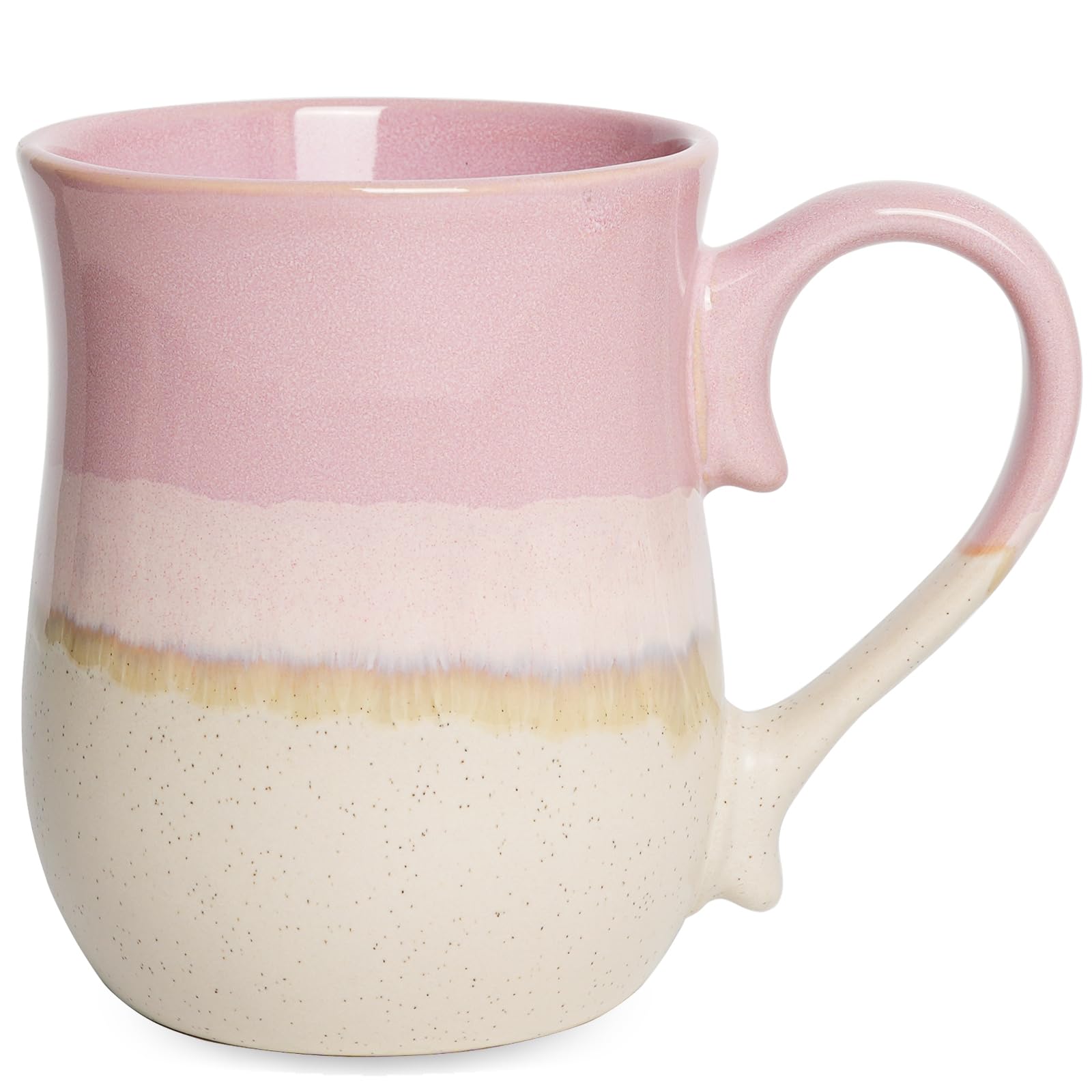 Amazon.com: Bosmarlin Large Ceramic Coffee Mug, 20 Oz, Big Tea Cup for ...
