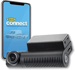 Ring Automotive RSDC4000 Ultra Slim Compact Smart Dash Cam with GPS ...